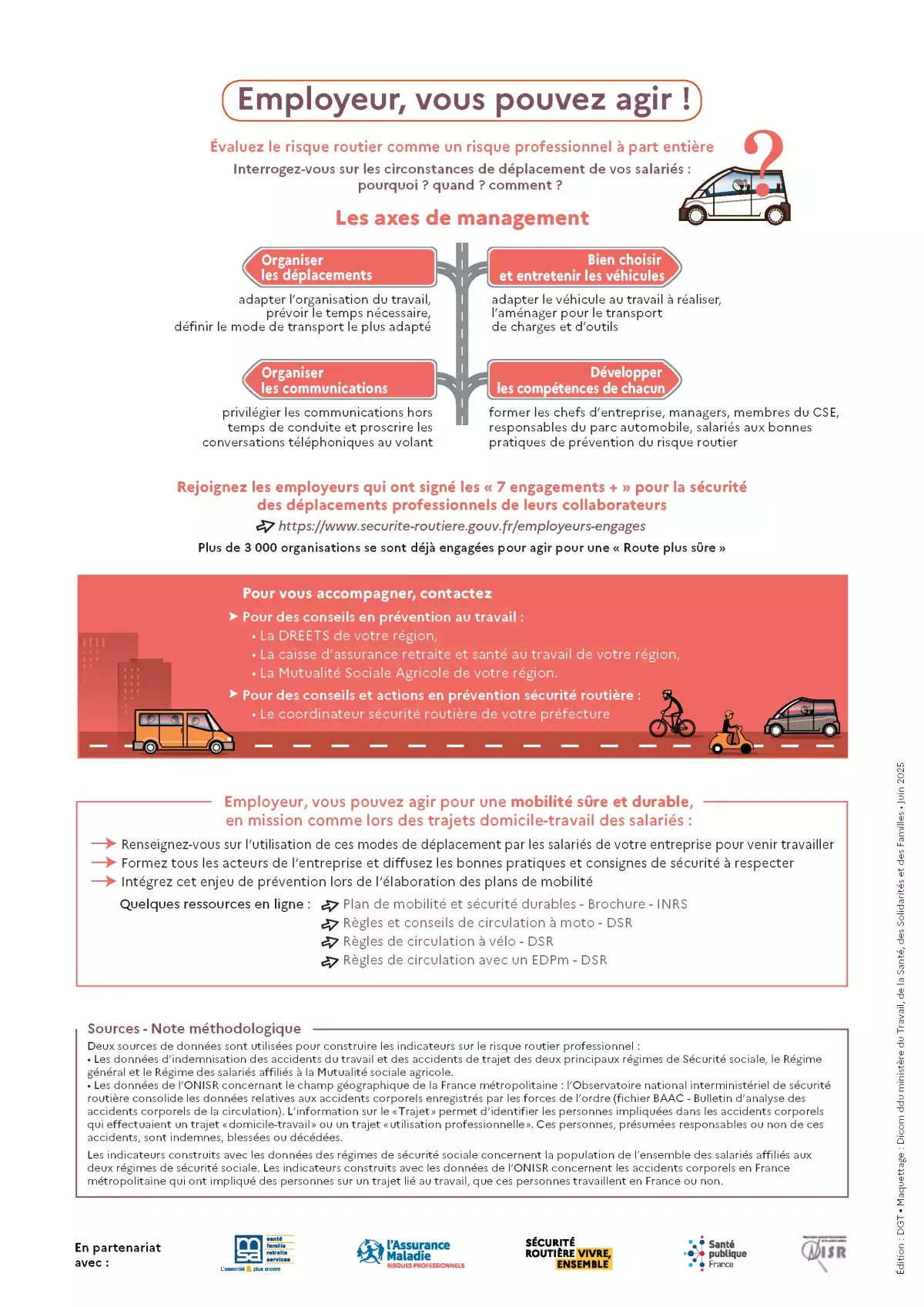Risque routier professionnel : des chiffres-clés pour sensibiliser à la deuxième cause de ...